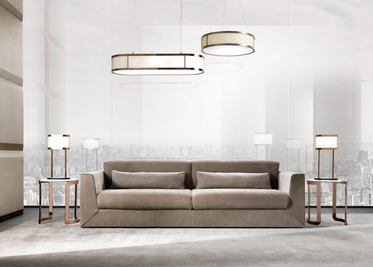 Elegant Cooper Sofa - Italian Designer & Luxury Furniture at Cassoni