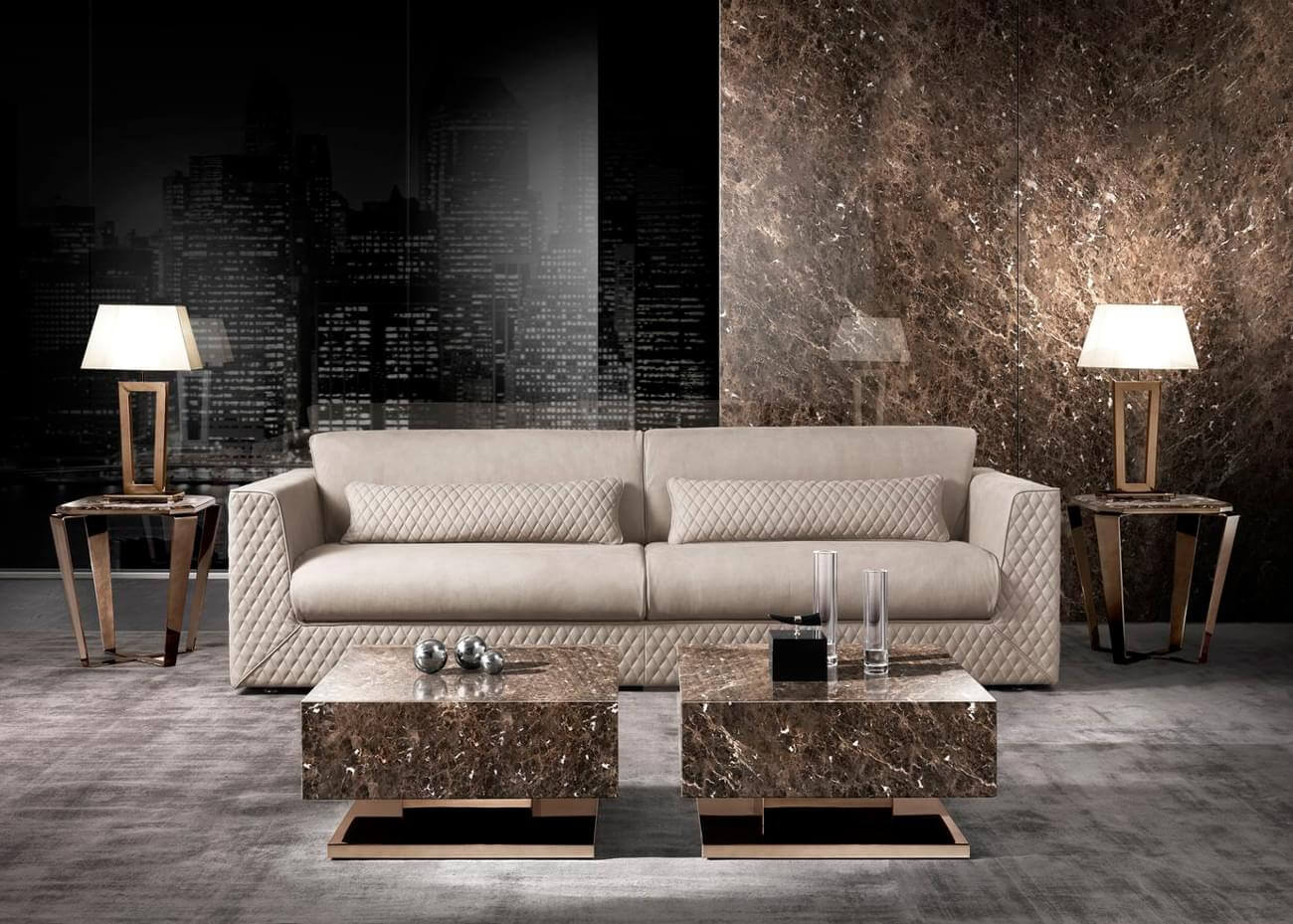 Elegant Cooper Sofa - Italian Designer & Luxury Furniture at Cassoni