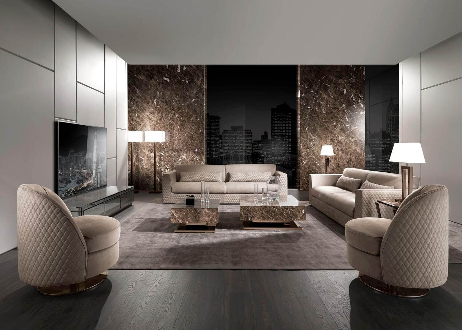 Elegant Cooper Sofa - Italian Designer & Luxury Furniture at Cassoni