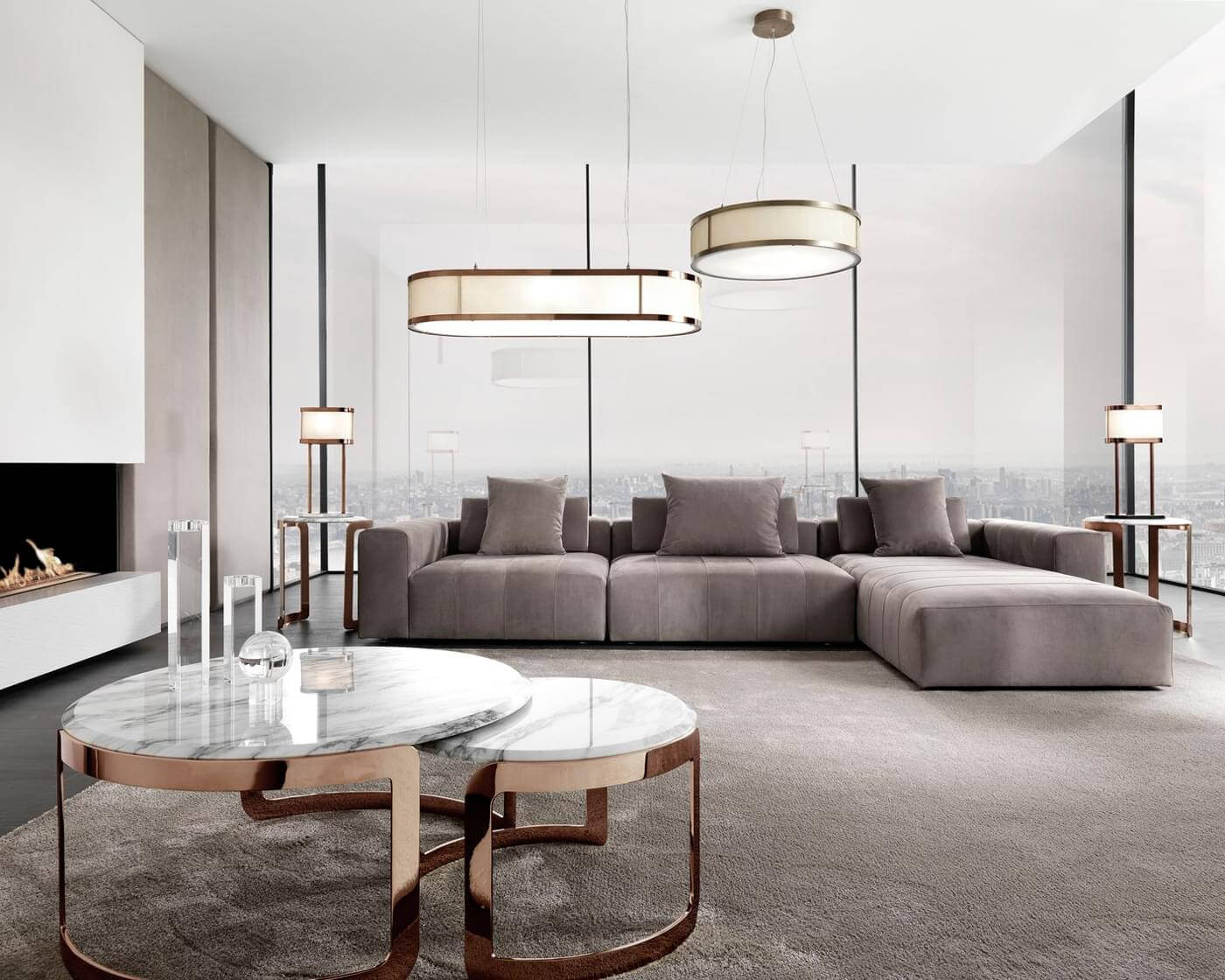 Edmond Sectional by DV Home Collection | Cassoni