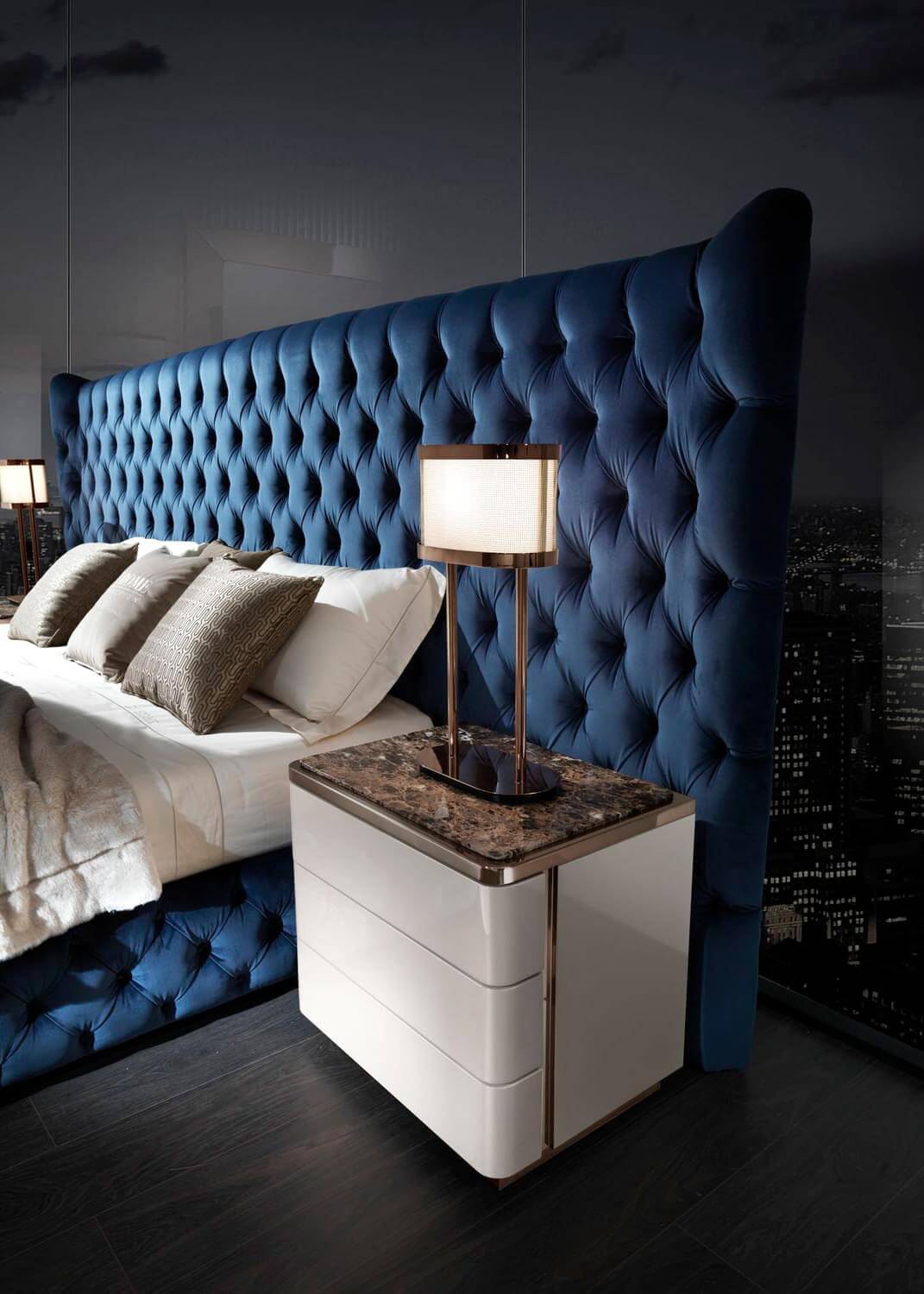 Elite Nightstand by DV Home Collection | Cassoni