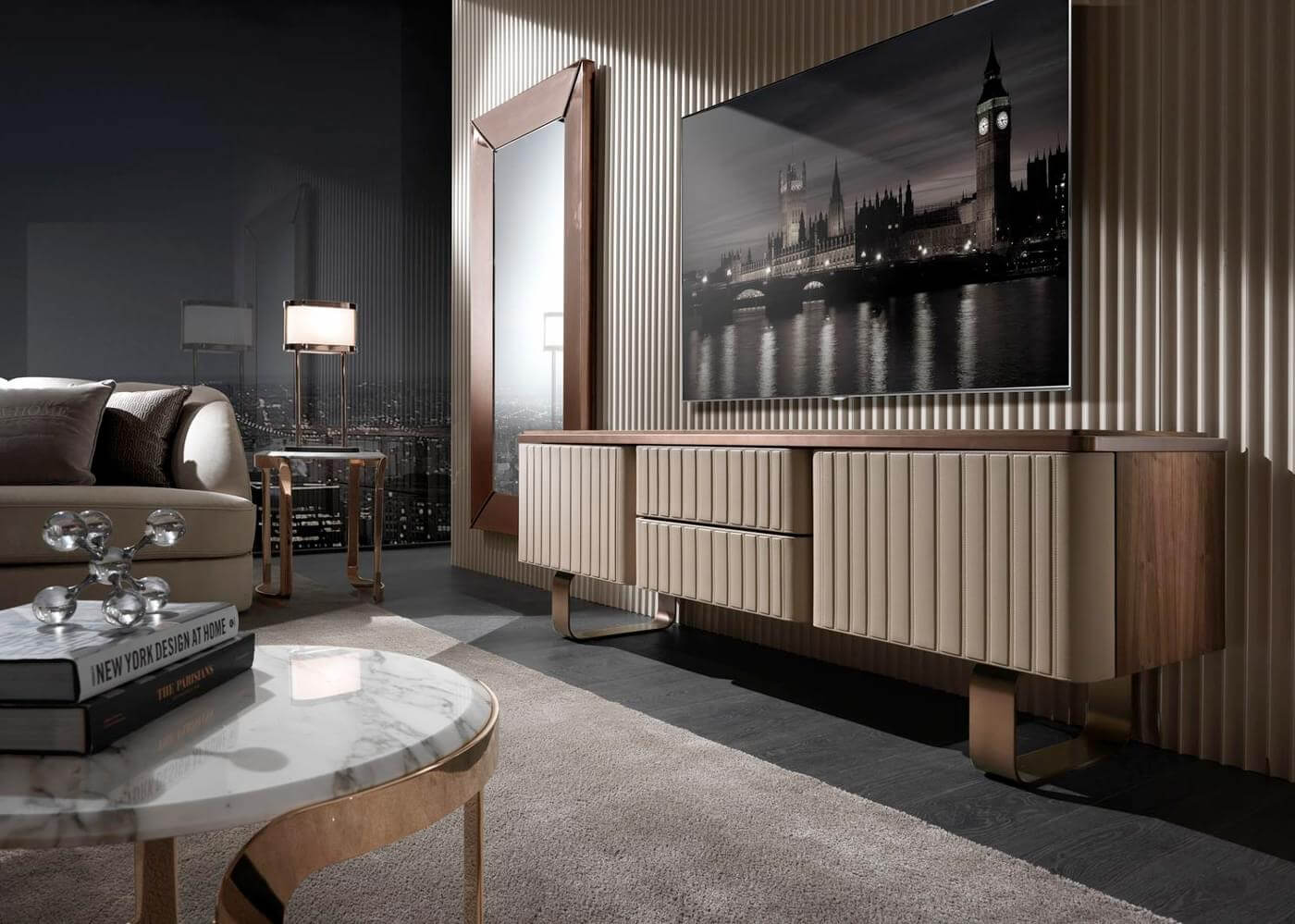 Elite TV Stand by DV Home Collection | Cassoni