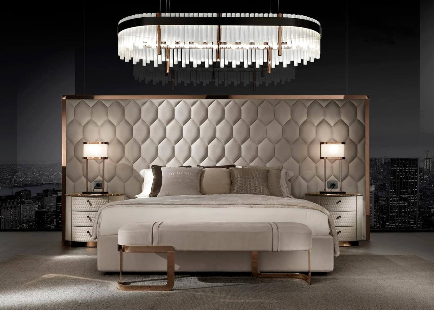 Envy Maxi Bed by DV Home Collection | Cassoni