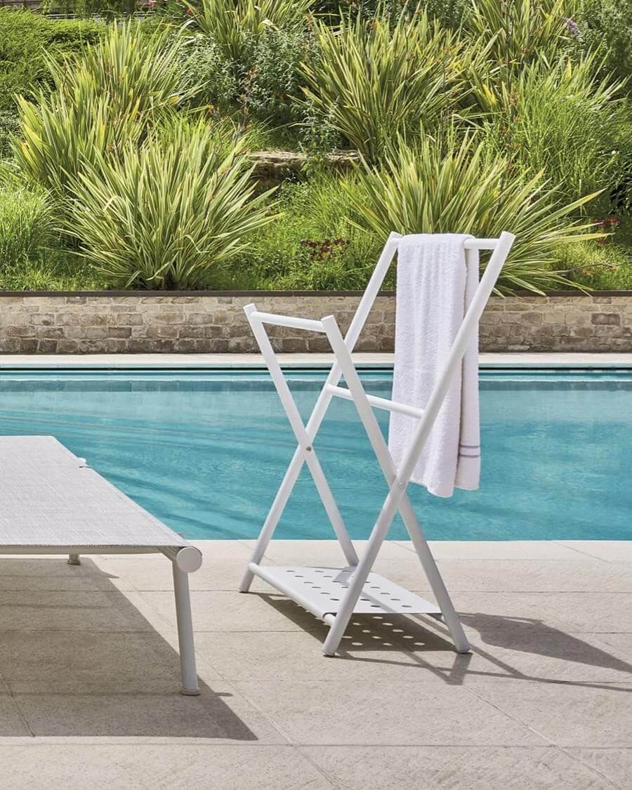 Italian Bahia Towel Rack - Italian Designer & Luxury Outdoor Furniture ...