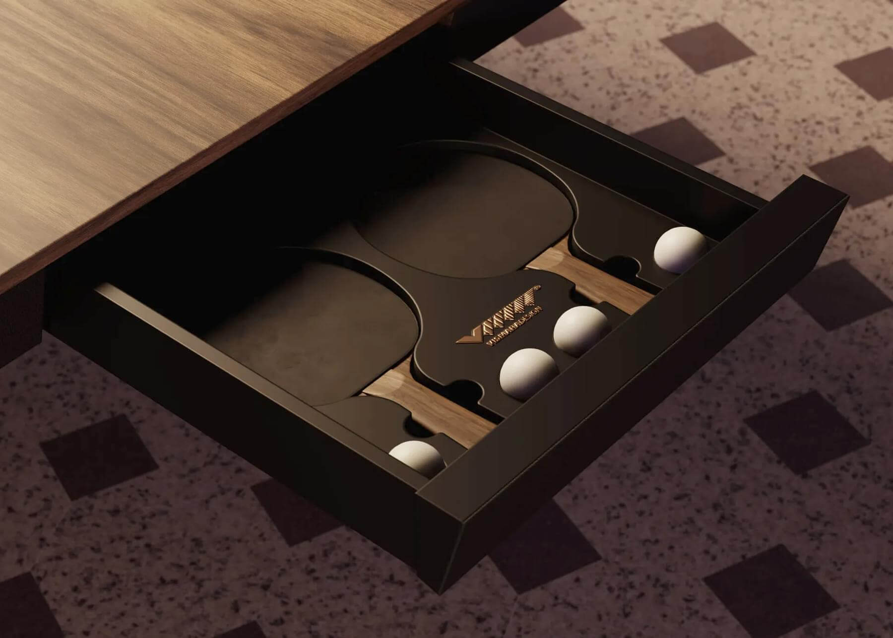 Blade Table Tennis Table by Vismara | Cassoni