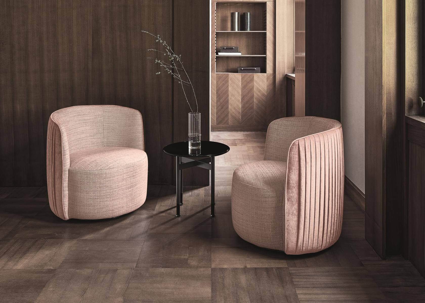 Chloè Luxury Lounge Chair by Ditre Italia | Cassoni