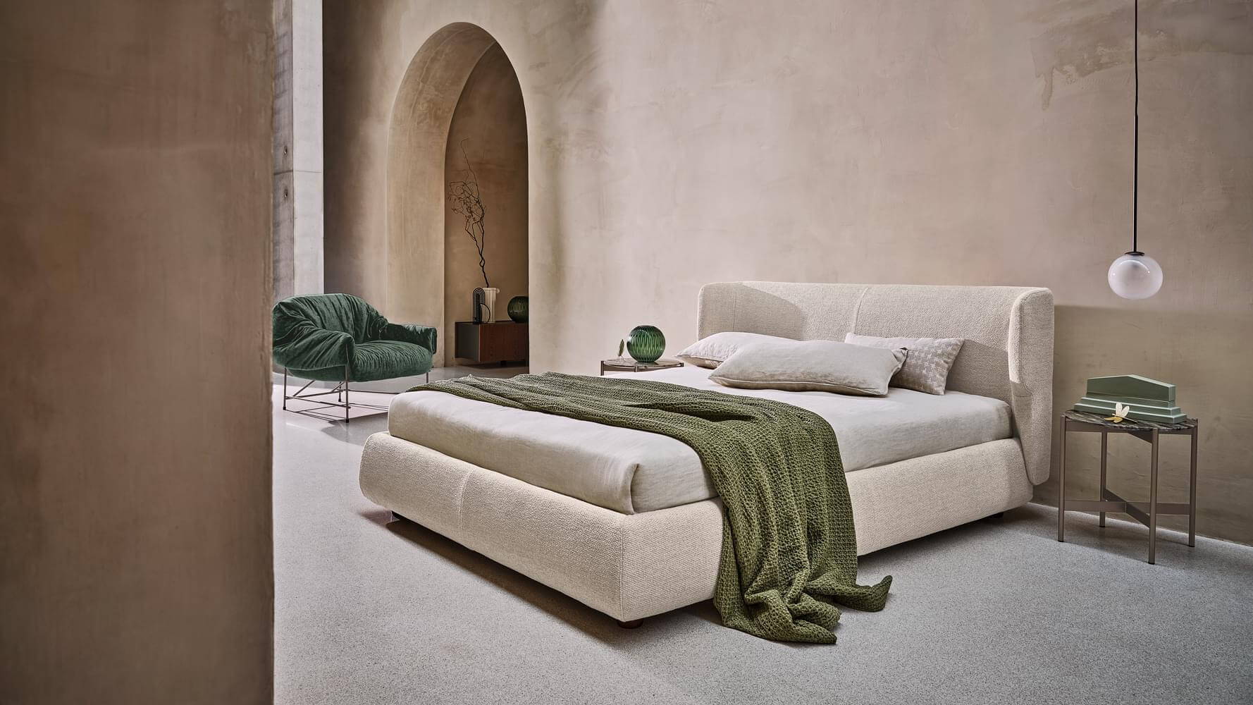 Elegant Claire Bed - Italian Designer & Luxury Furniture at Cassoni