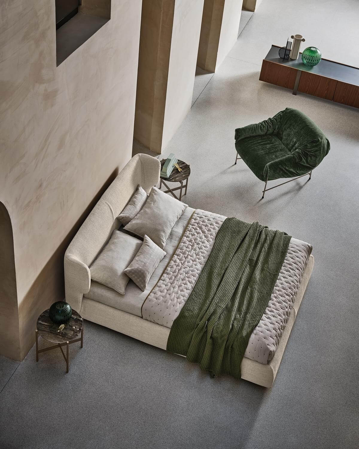 Elegant Claire Bed - Italian Designer & Luxury Furniture at Cassoni