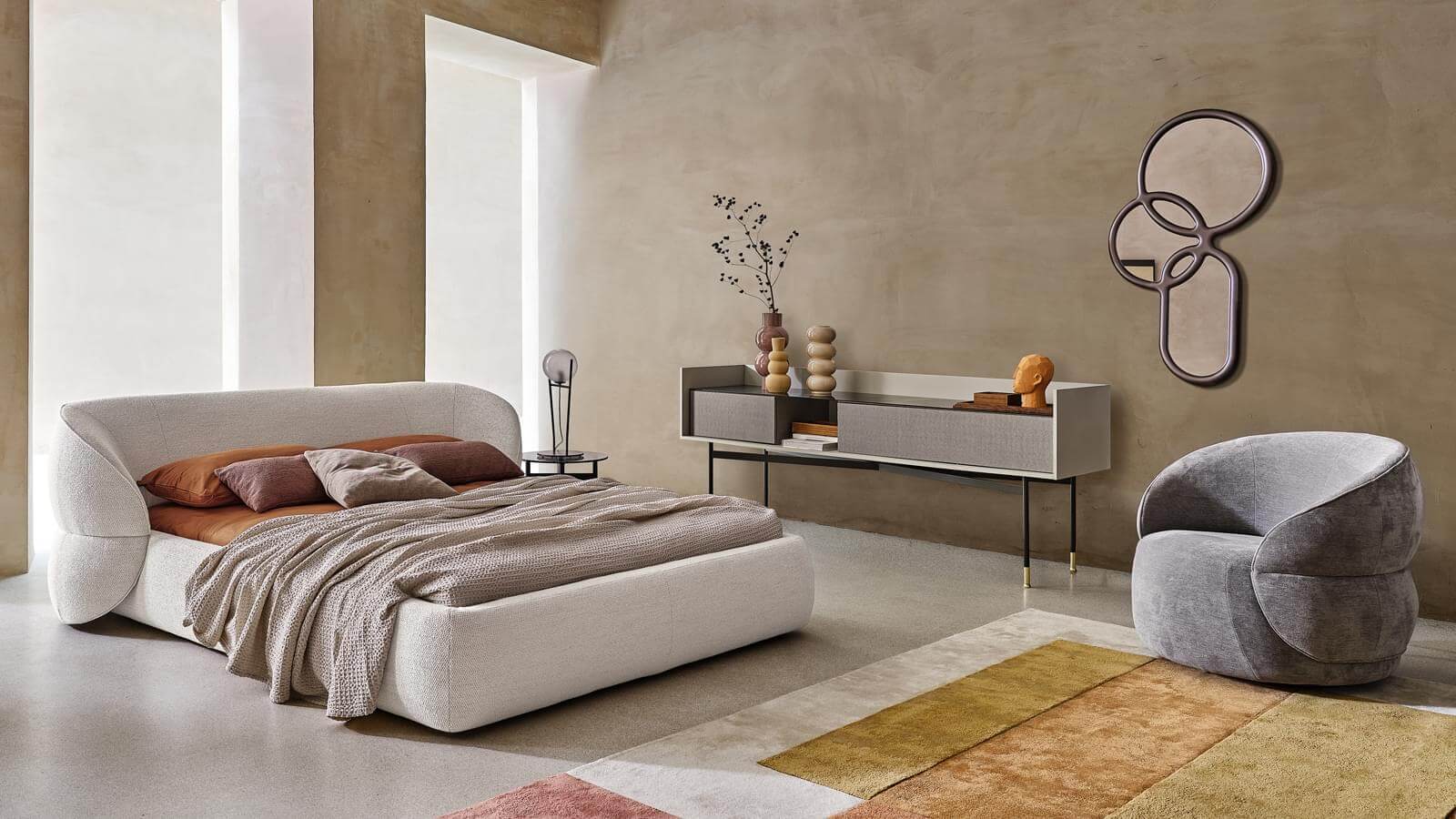 Clip Bed by Ditre Italia | Cassoni