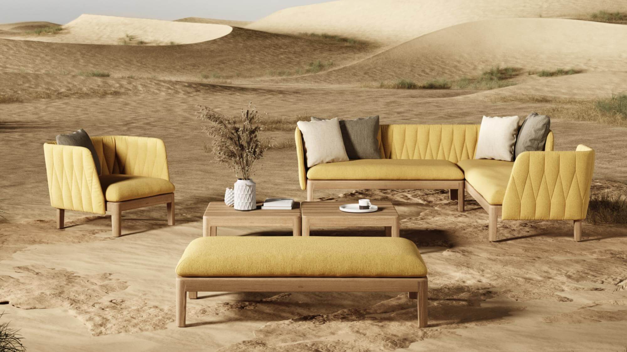 Versatile Calypso Lounge Sectional - Designer & Luxury Outdoor ...