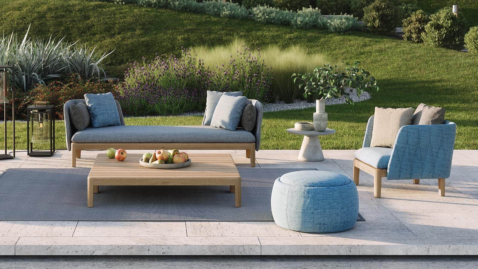 Exclusive Calypso Lounge Coffee Table - Designer & Luxury Outdoor Furniture at Cassoni