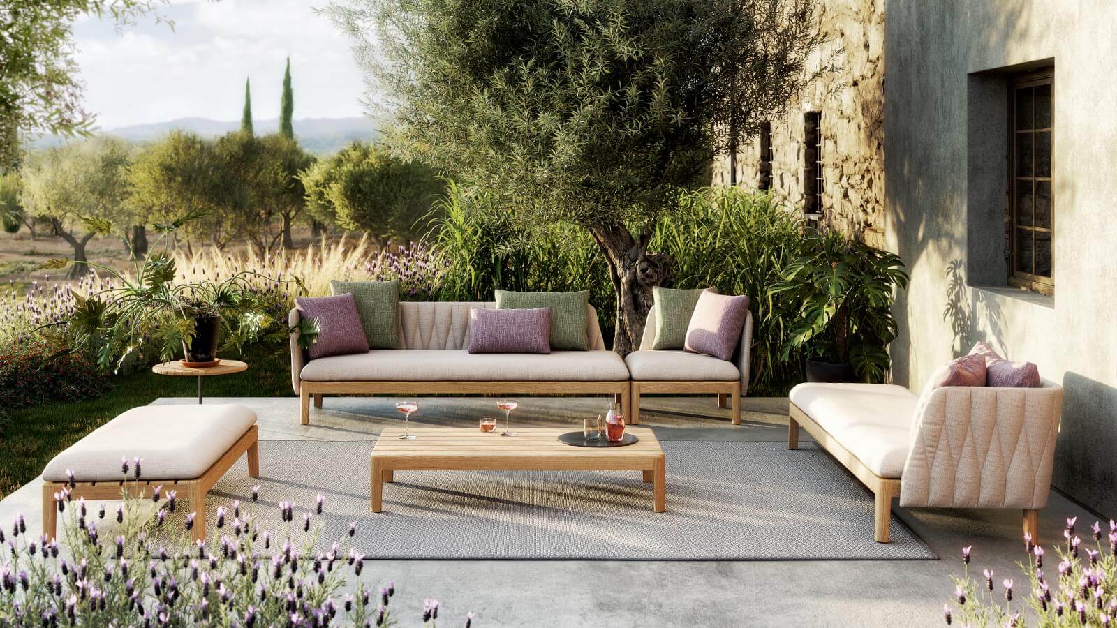 Exclusive Calypso Lounge Coffee Table - Designer & Luxury Outdoor Furniture at Cassoni