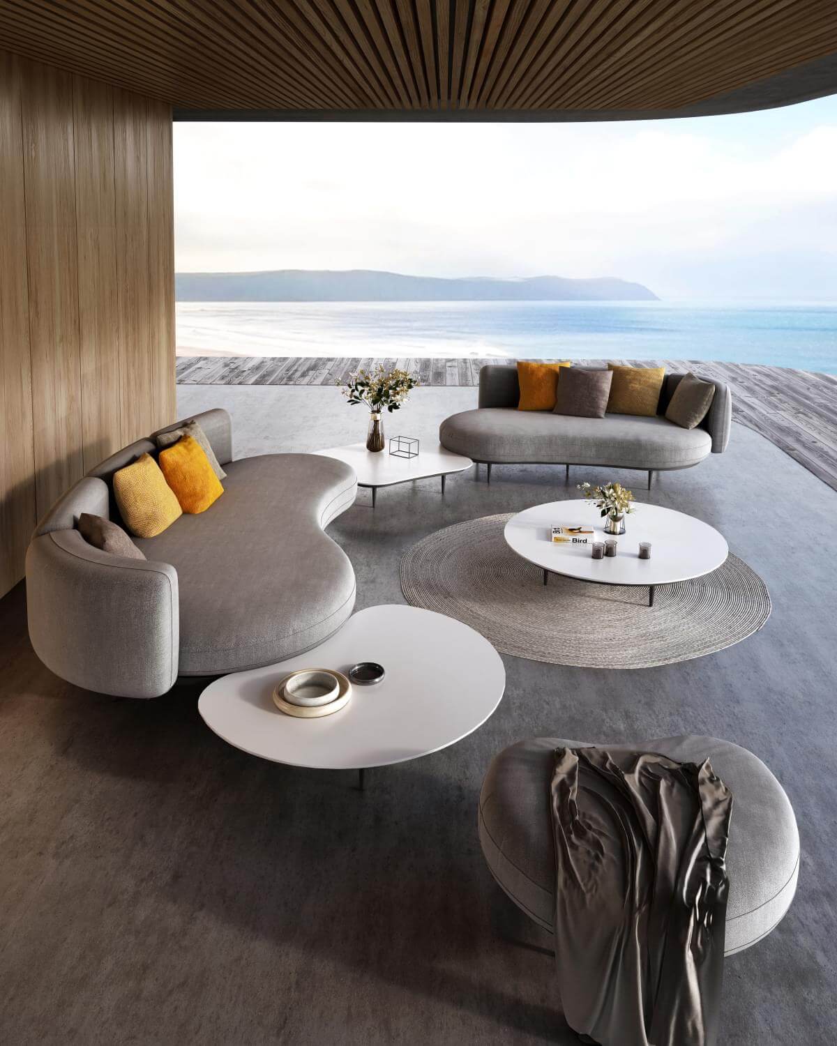 Organix Lounge Coffee Table/Side Table by Royal Botania | Cassoni