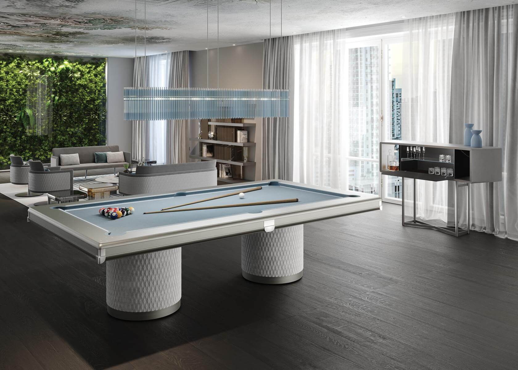Tau Pool Table by Reflex | Cassoni