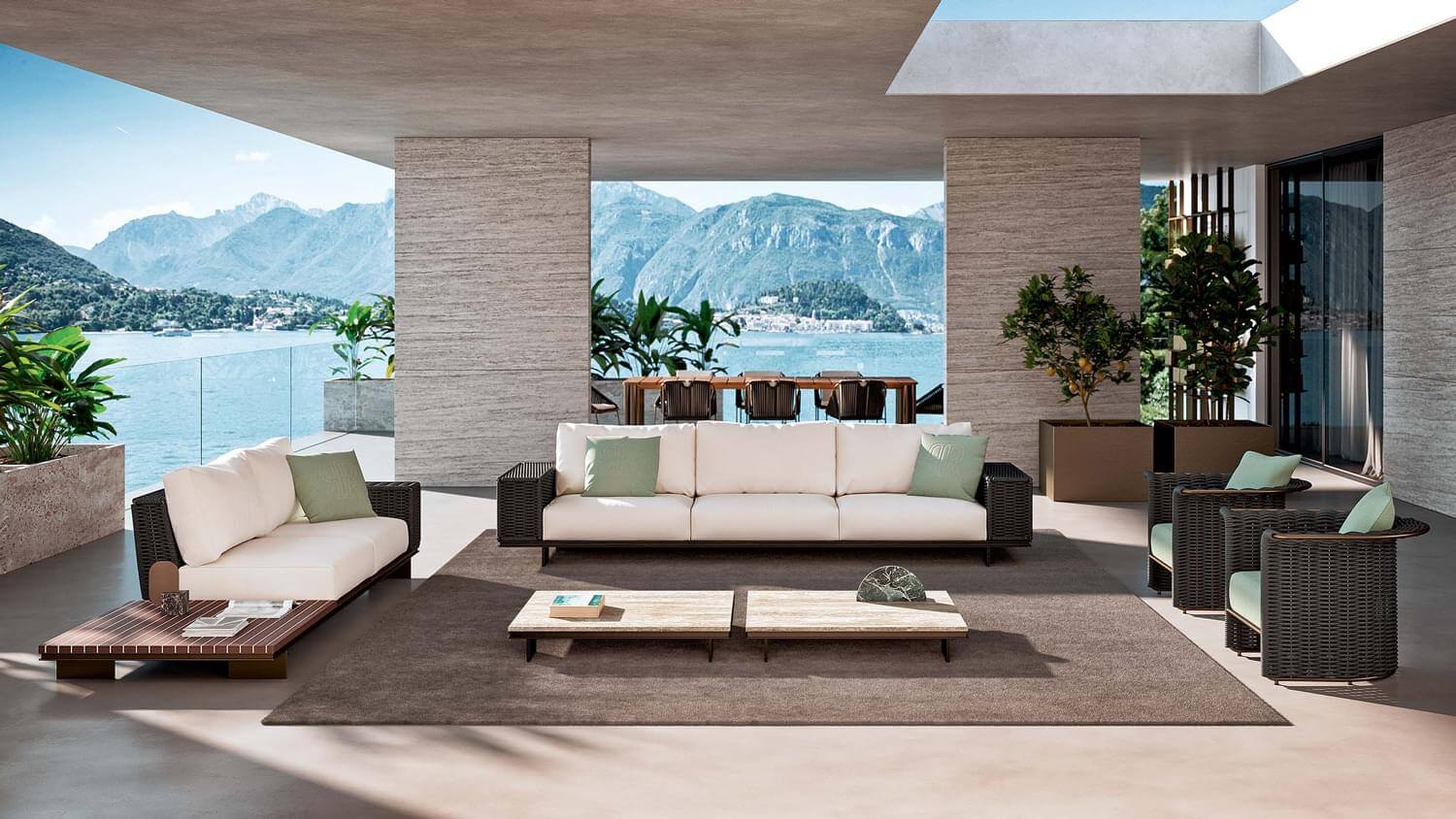 Versatile Memphis Sofa- Italian Designer & Luxury Outdoor Furniture at ...