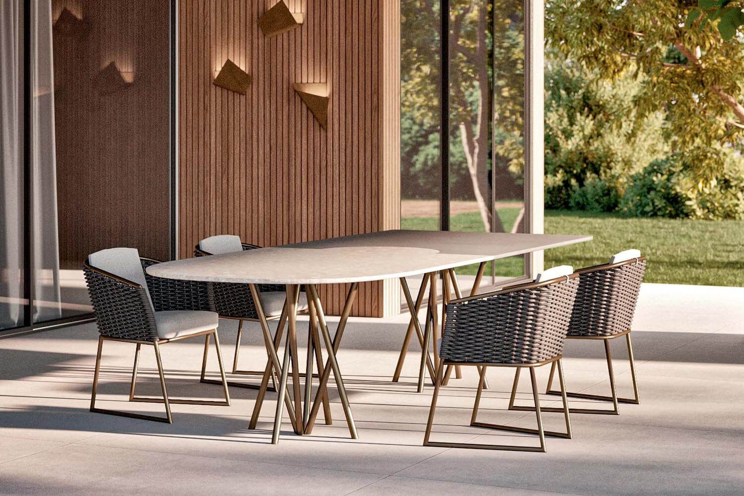 Stylish Mikado Table - Italian Designer & Luxury Outdoor Furniture at ...