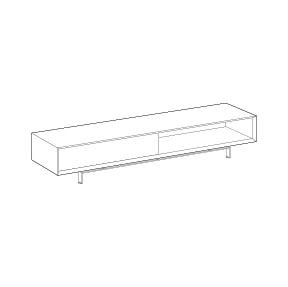 Eric Console With Mirror by Ditre Italia | Cassoni