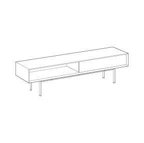 Eric Console With Mirror by Ditre Italia | Cassoni