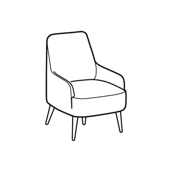 Ray Lounge Chair by Ditre Italia | Cassoni