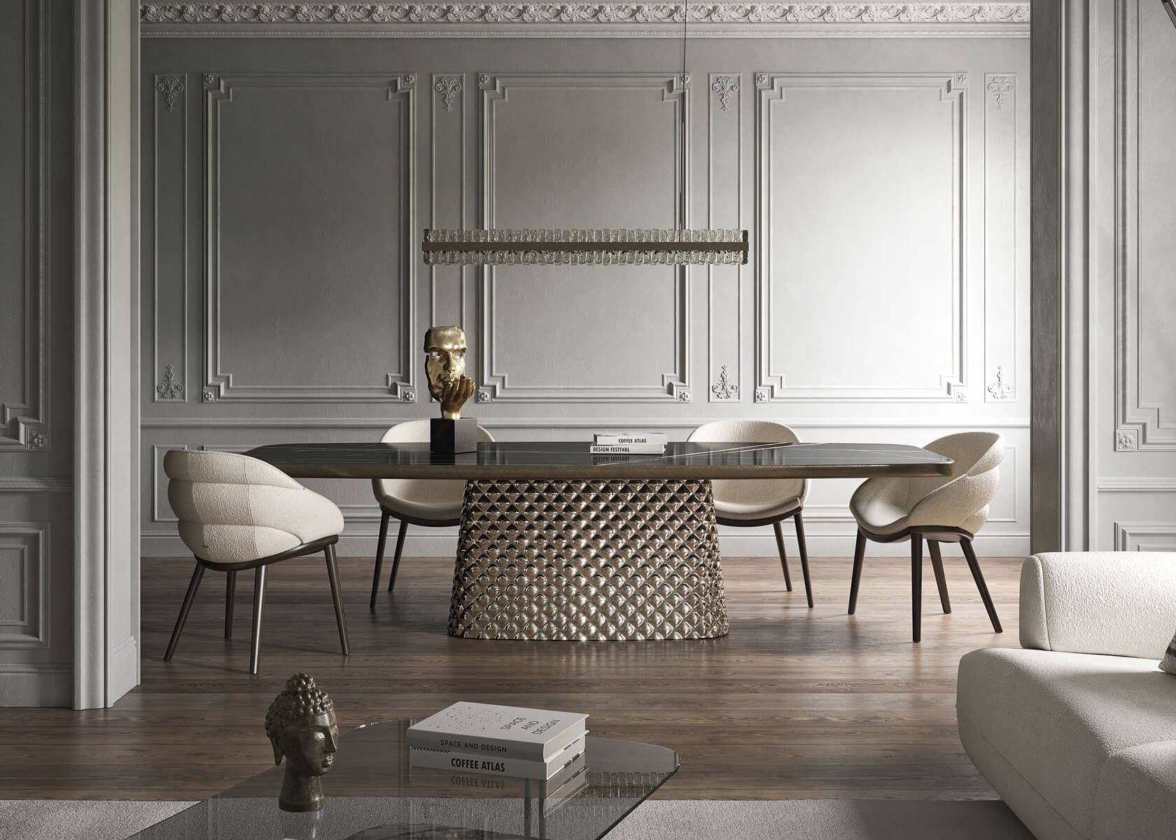 Refined Atrium Keramik Premium Table - Italian Designer & Luxury ...
