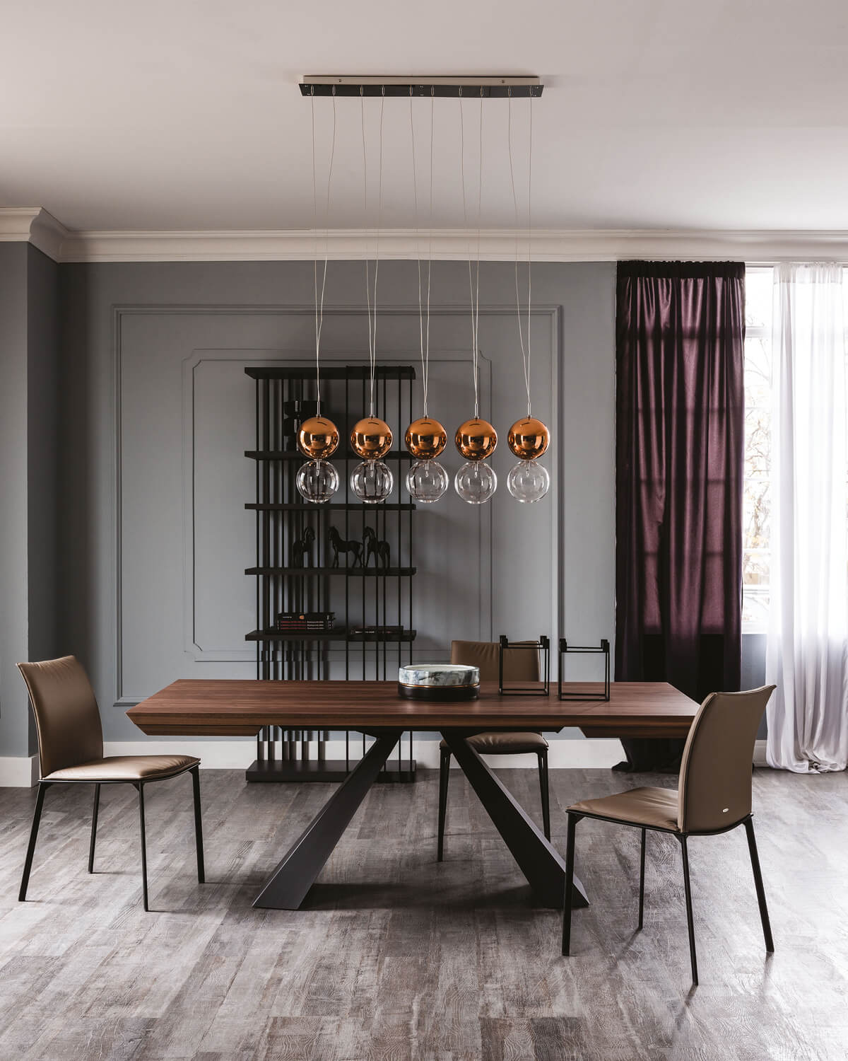 Eliot Wood Drive Table by Cattelan Italia | Cassoni