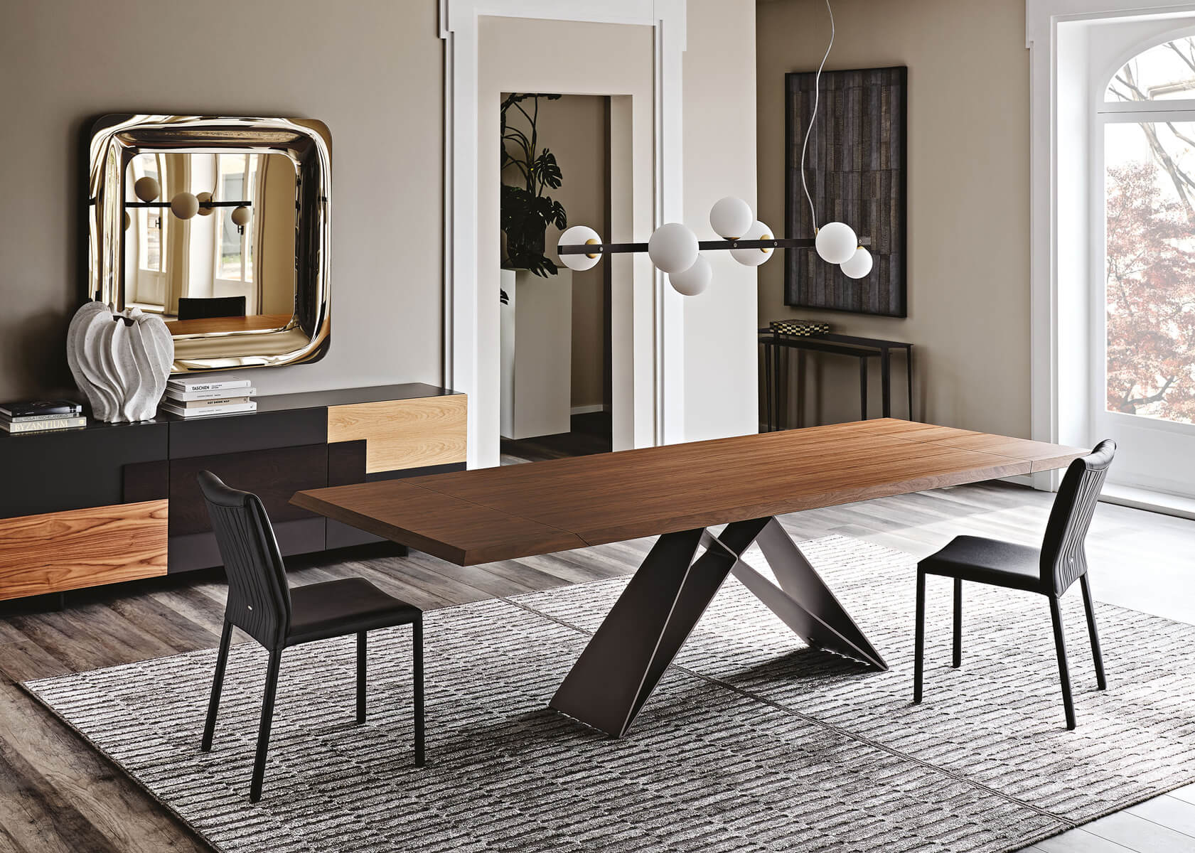 Premier Wood Drive Table by Cattelan Italia | Cassoni