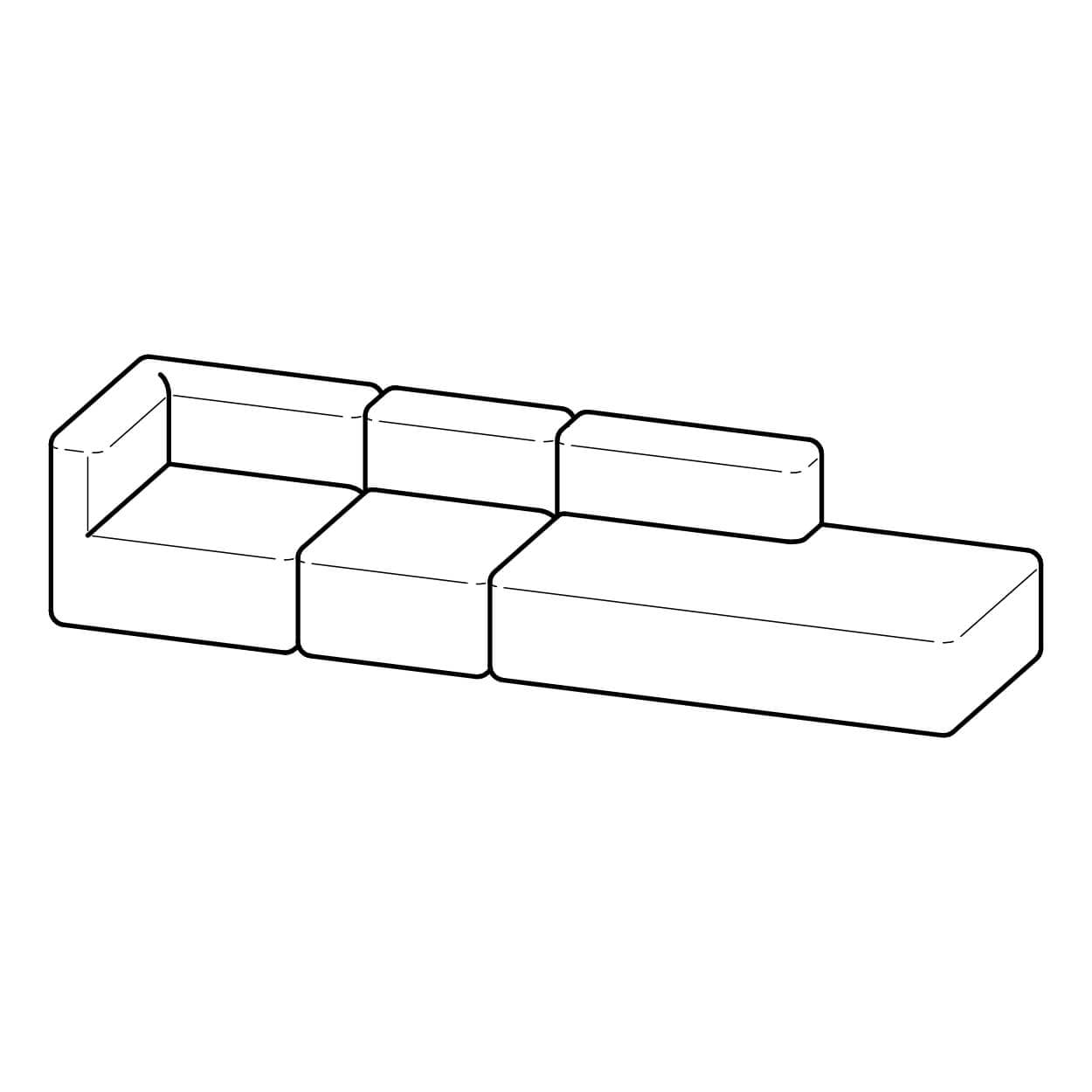 Belt Sectional by Varaschin | Cassoni