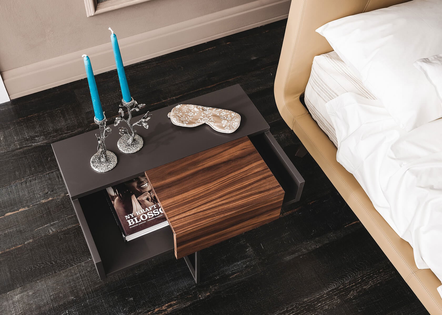 Luxury Dante Italian Designer Nightstand - Italian Designer & Luxury ...
