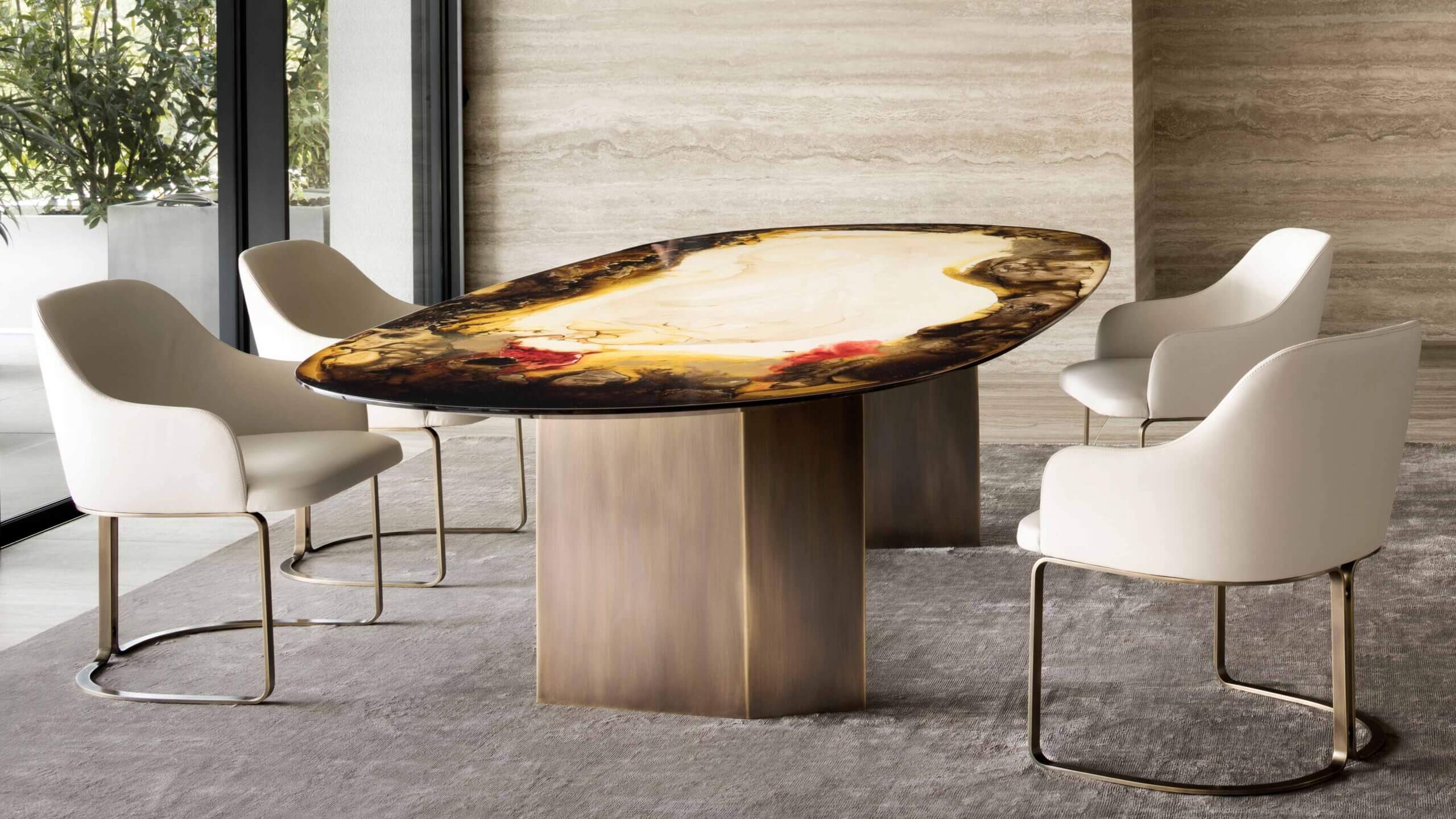 Pedro Table by Rugiano | Cassoni