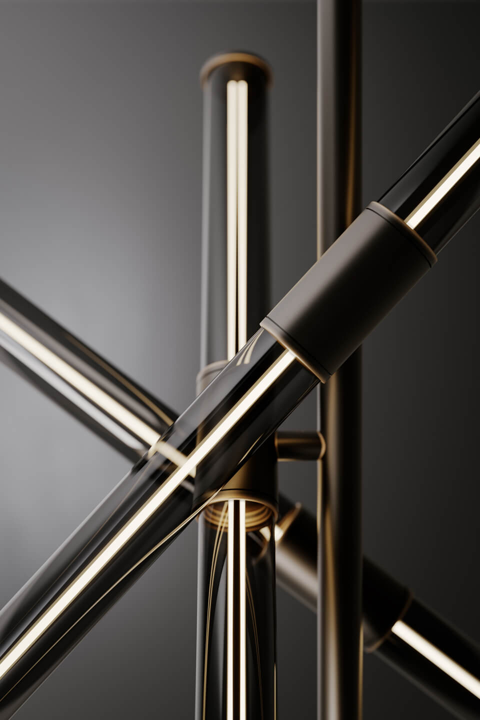 Refined Cross Suspension Lamp - Designer & Luxury Lighting at Cassoni