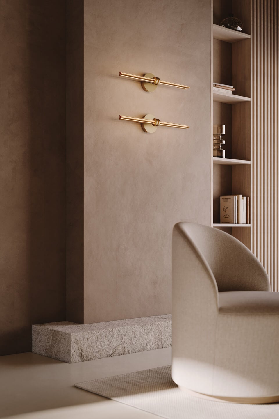 Optical Wall Lamp by VENICEM | Cassoni