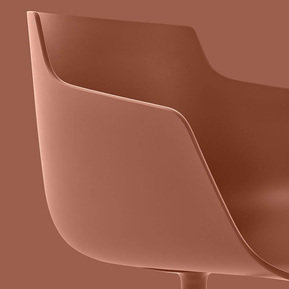 Flow Leather Chair & Armchair by MDF Italia | Cassoni