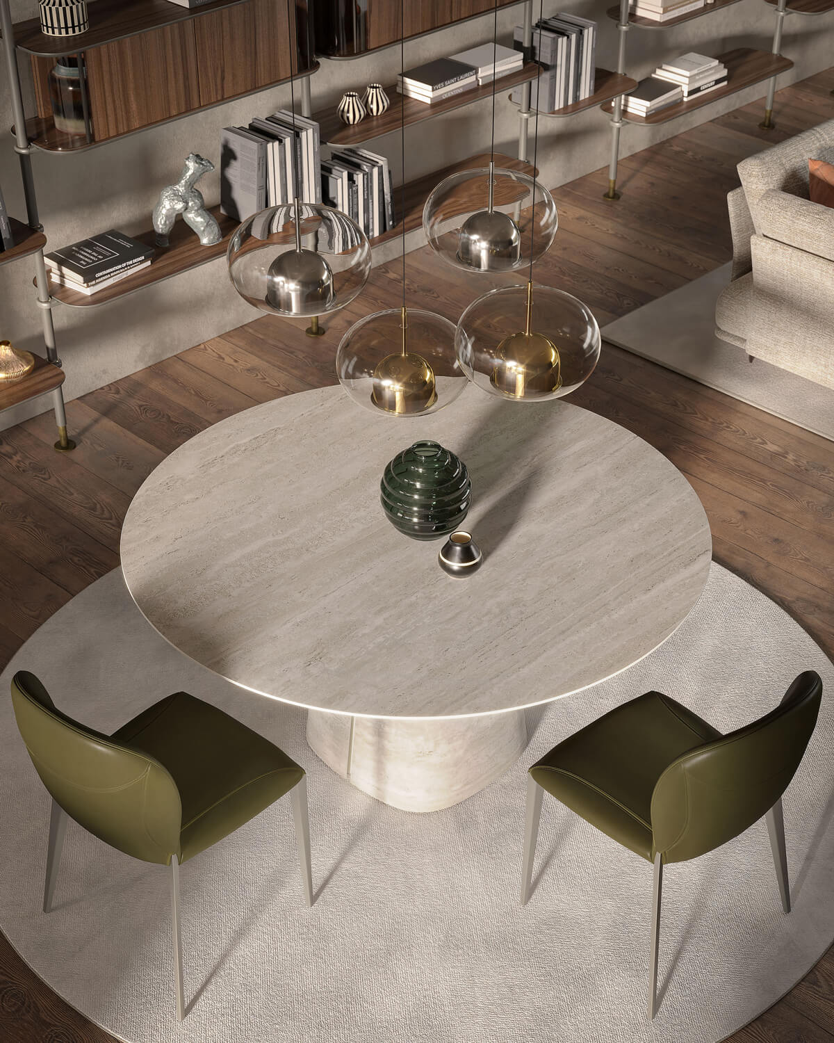 Splendid Rado Keramik Round Table - Italian Designer & Luxury Furniture ...