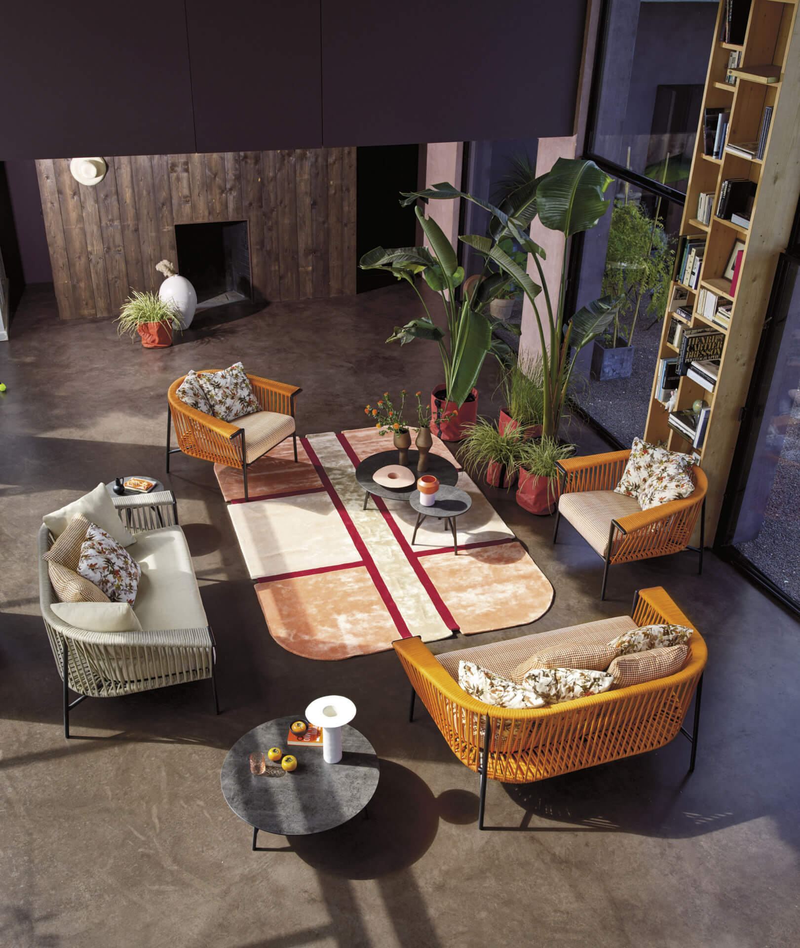 Corolle Coffee Table by Roberti Rattan | Cassoni