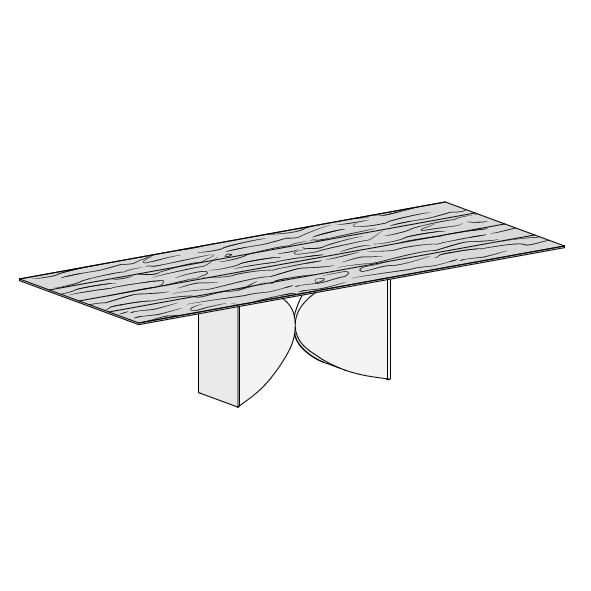 Meet Table by Lago | Cassoni