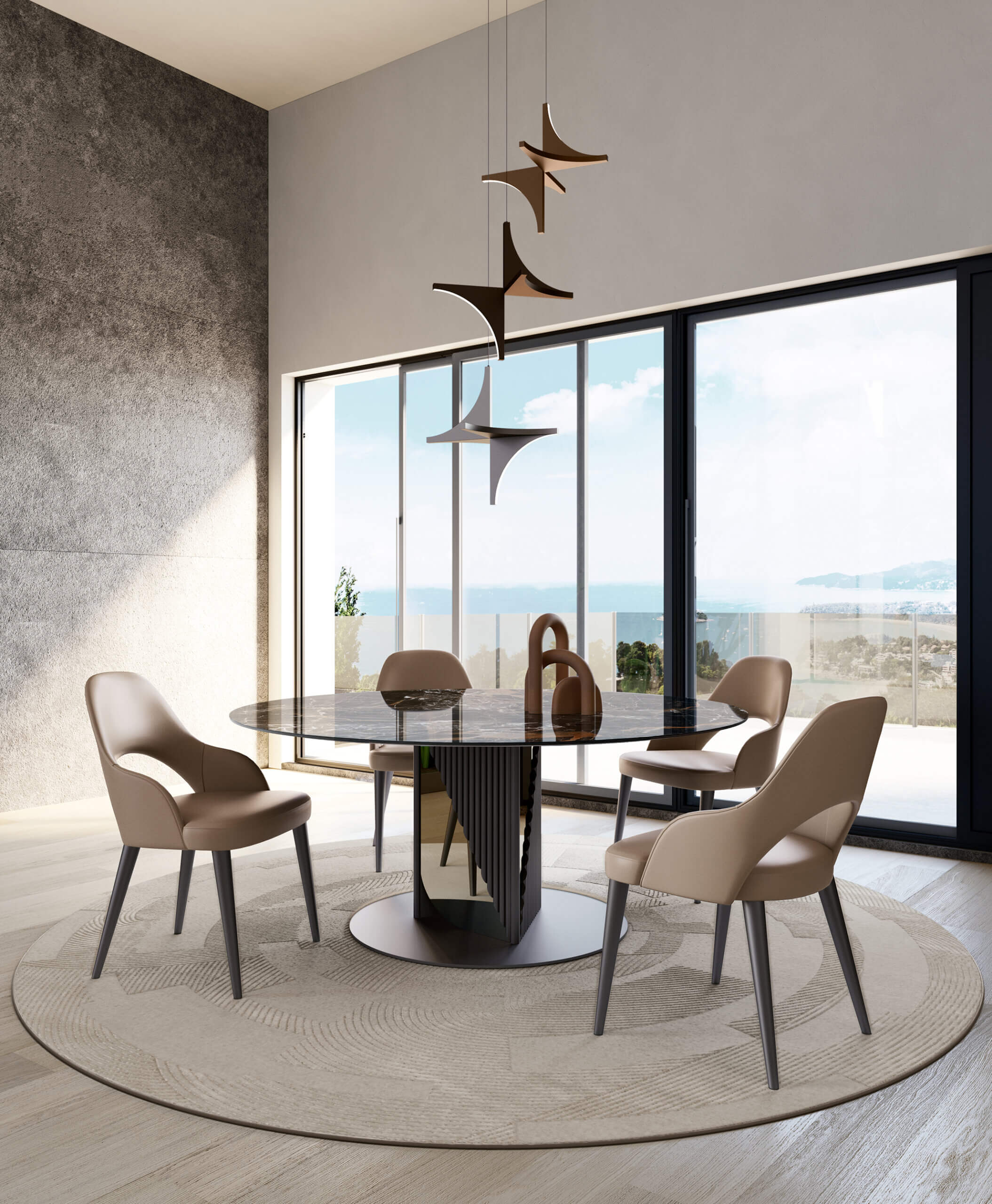 Pirouette Table by Bizzotto Italia | Cassoni