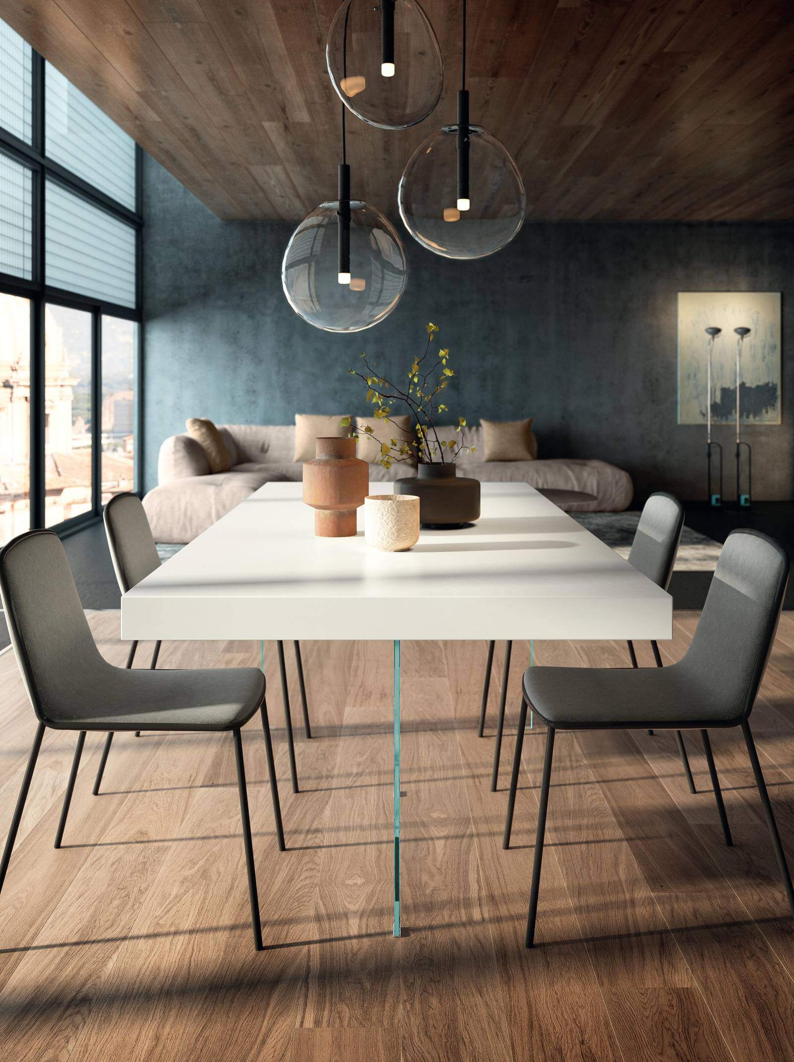 Air Table - Laminate & Lacquered by Lago | Cassoni