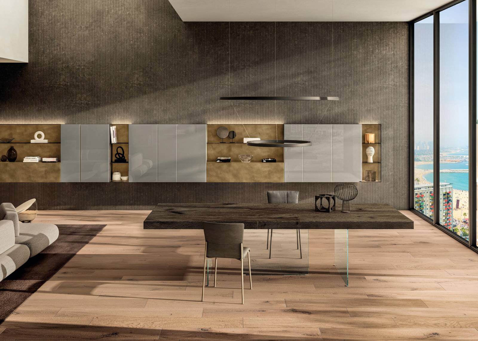 Air Table - Wood by Lago | Cassoni