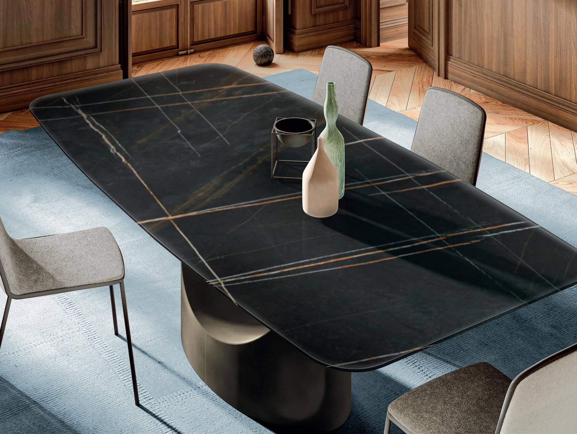 High-End U Shaped Table - Italian Designer; Luxury Furniture at Cassoni