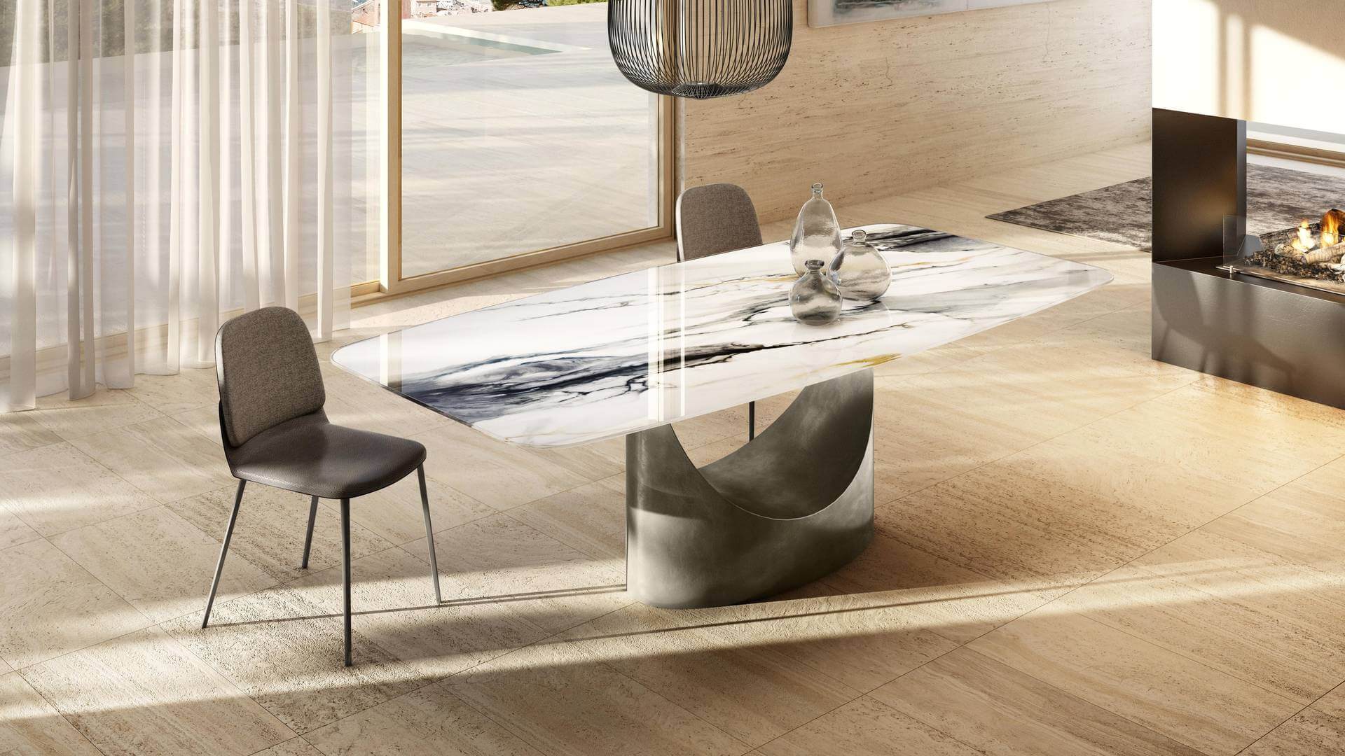 High-End U Shaped Table - Italian Designer; Luxury Furniture at Cassoni