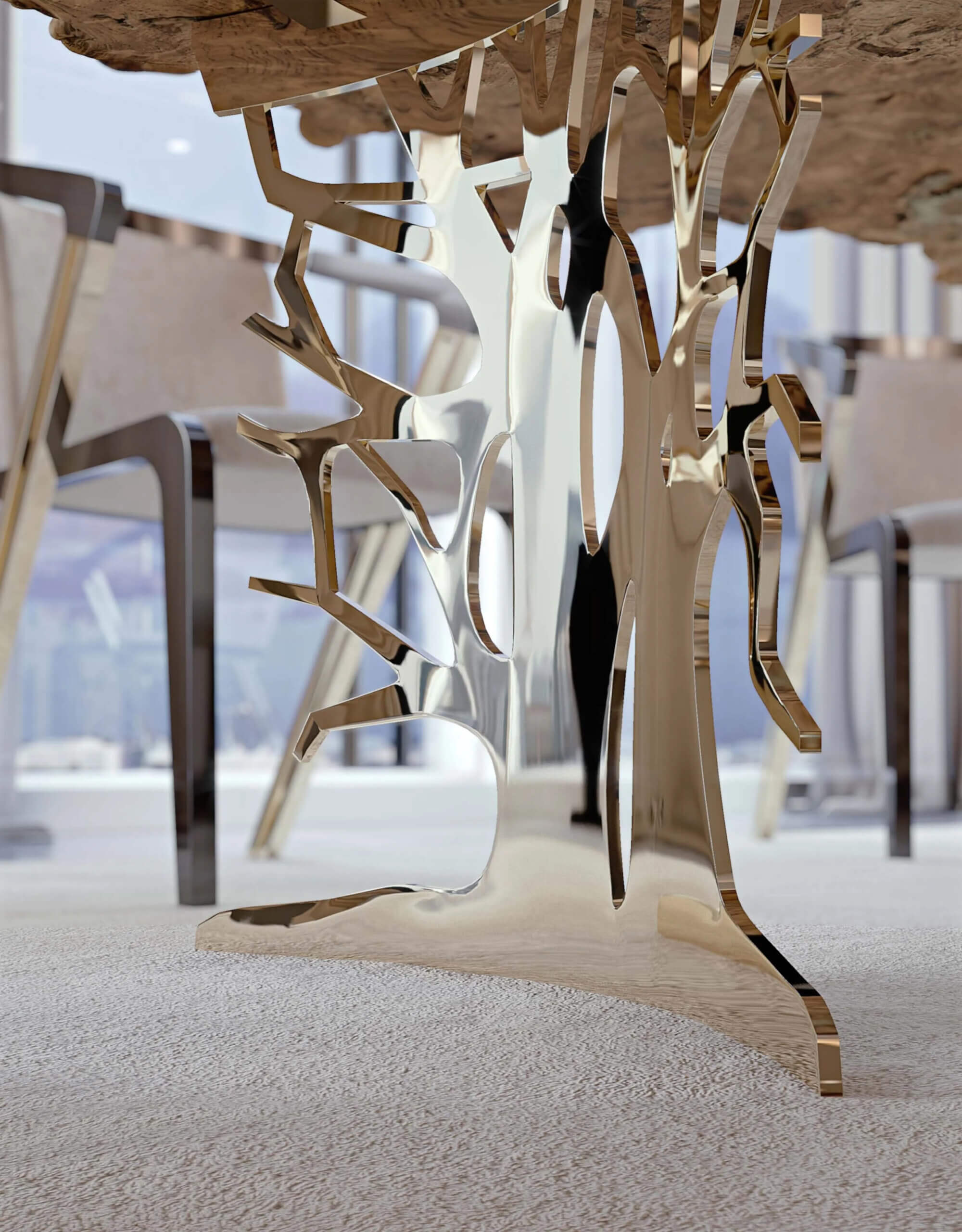 Sidney Table by Bizzotto Italia | Cassoni