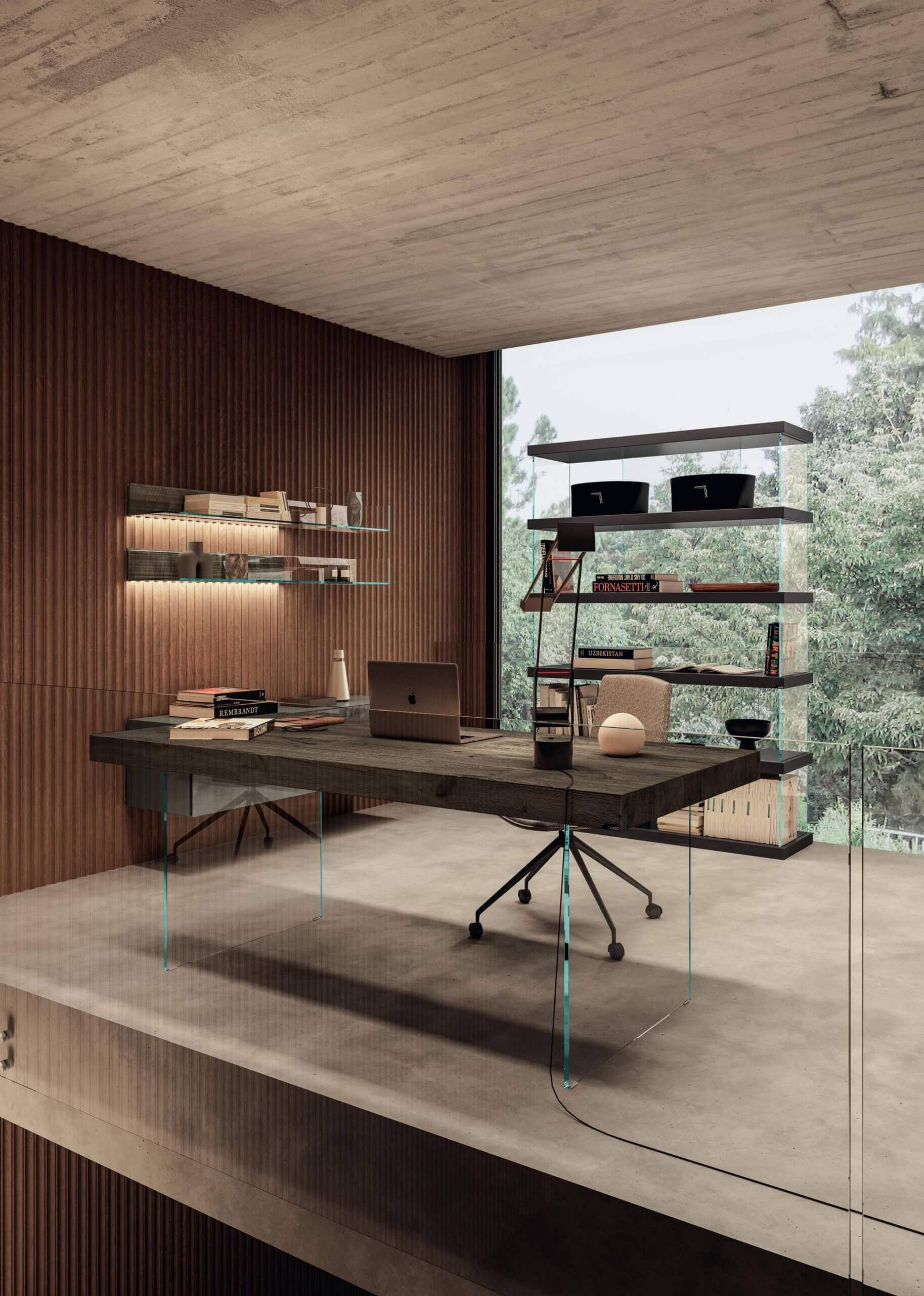 Refined Air Desk - Italian Designer; Luxury Furniture at Cassoni