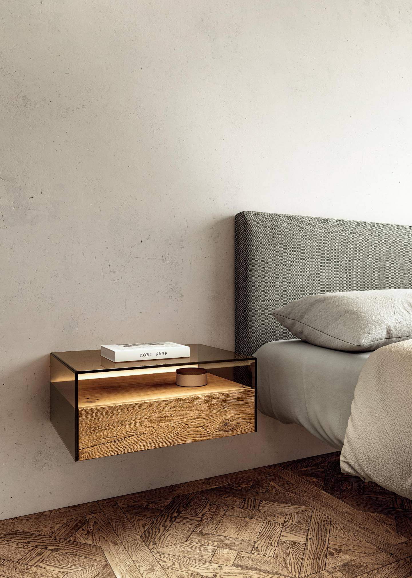 Hom Nightstand by Lago | Cassoni