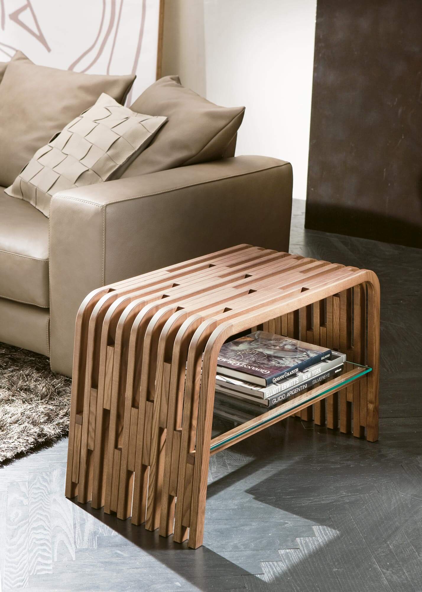 Versatile Millerighe Side Table - Italian Designer & Luxury Furniture at Cassoni
