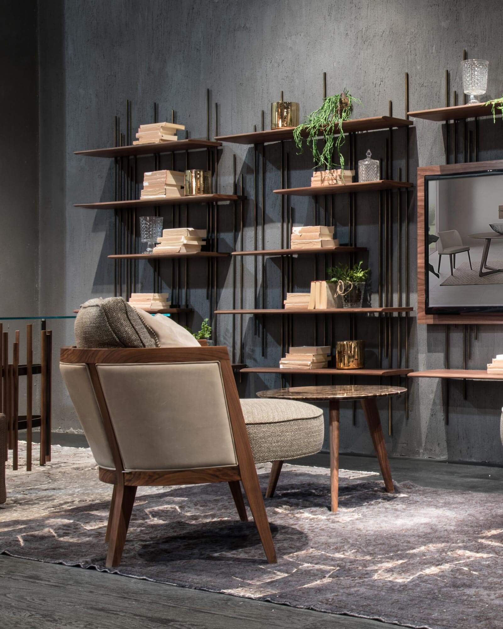 Innovative Tube Bookcase - Italian Designer & Luxury Furniture at Cassoni