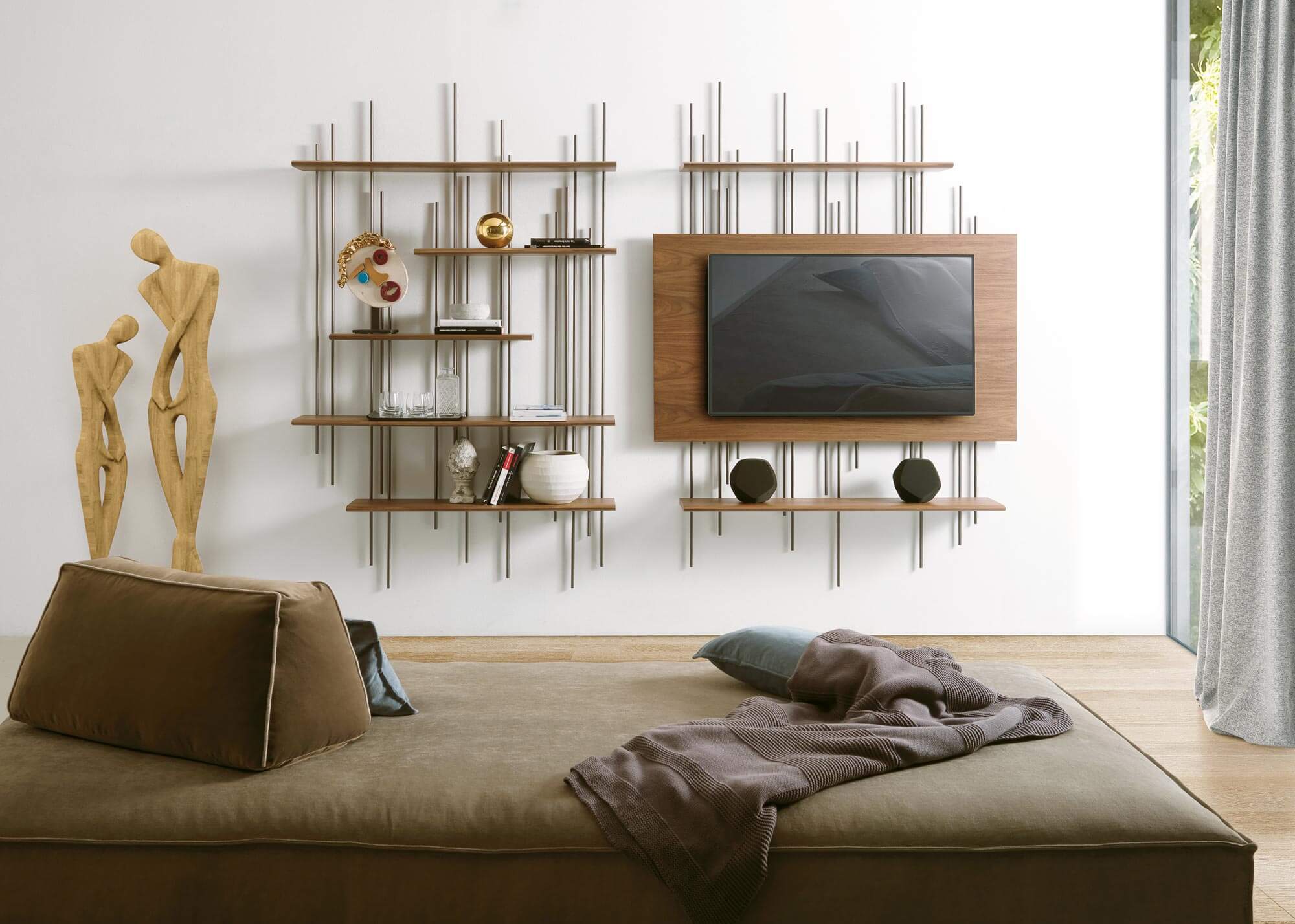 Tube TV Stand by Pacini & Cappellini | Cassoni
