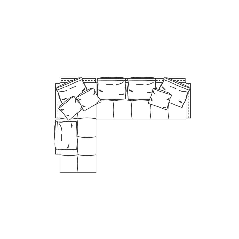Pixel Light Sectional — Cassoni