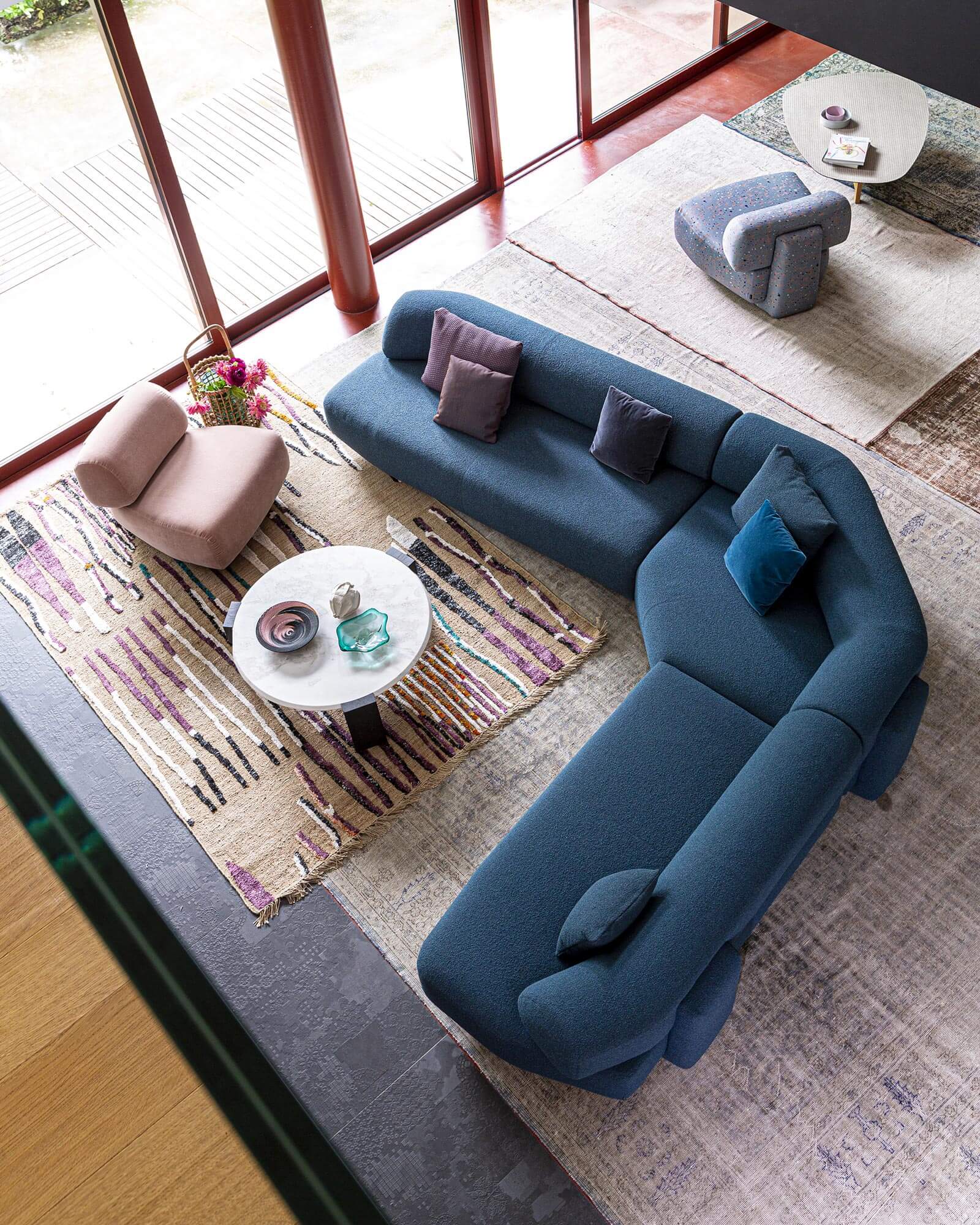 Gogan Sectional by Moroso | Cassoni