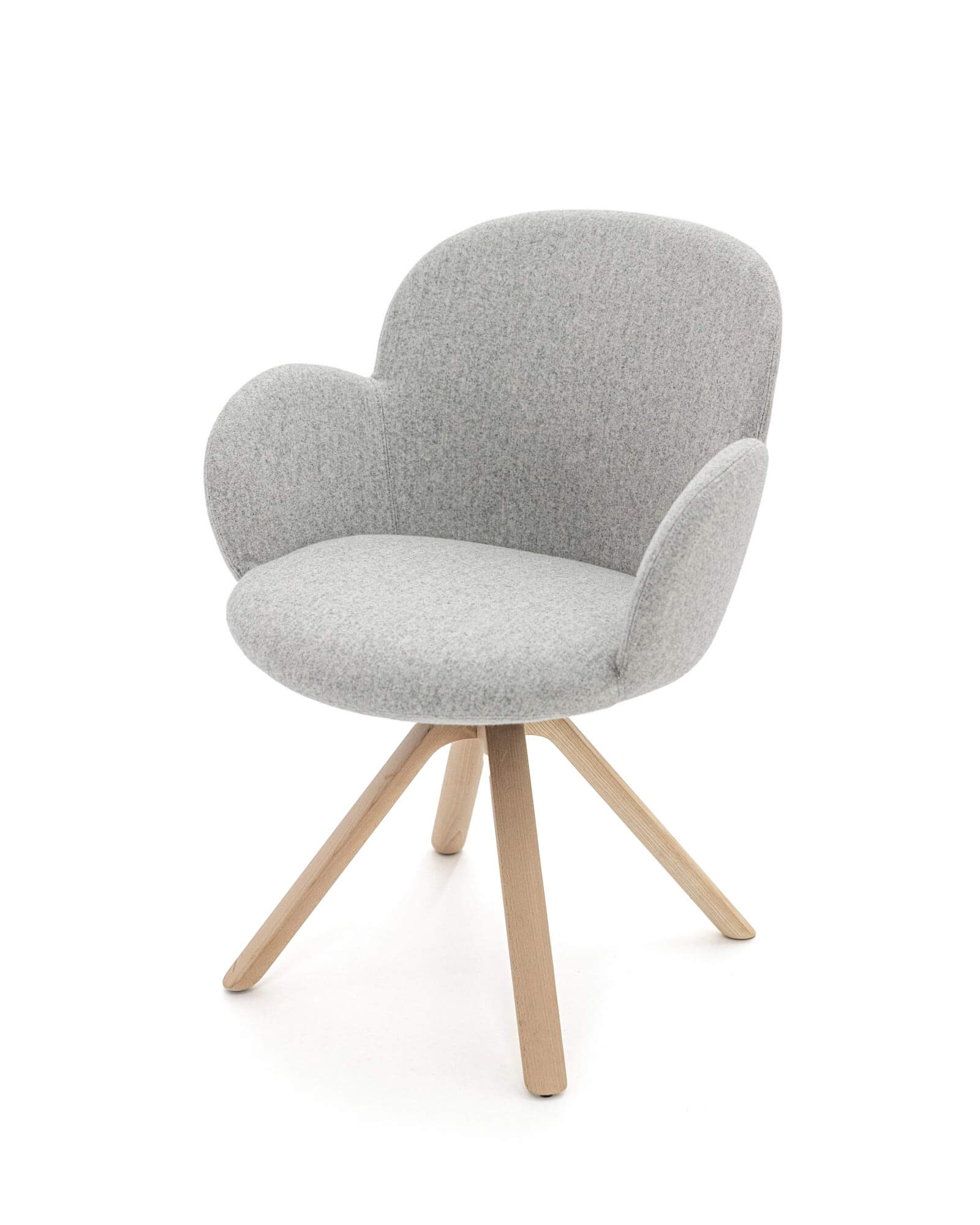 Refined Tulp Armchair - Italian Designer & Luxury Furniture at Cassoni