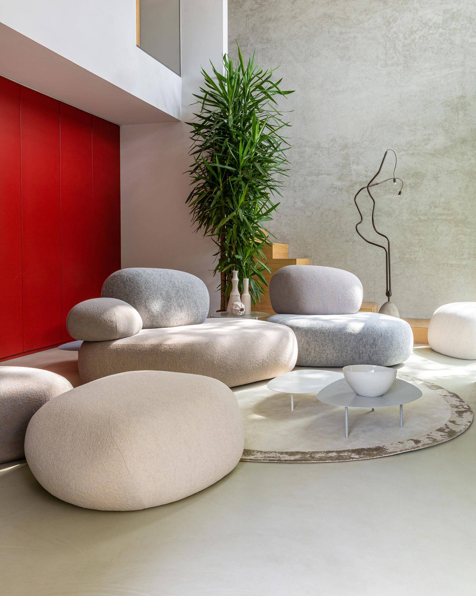 Pebble Rubble Lounge Chair - Italian Designer & Luxury Furniture at Cassoni